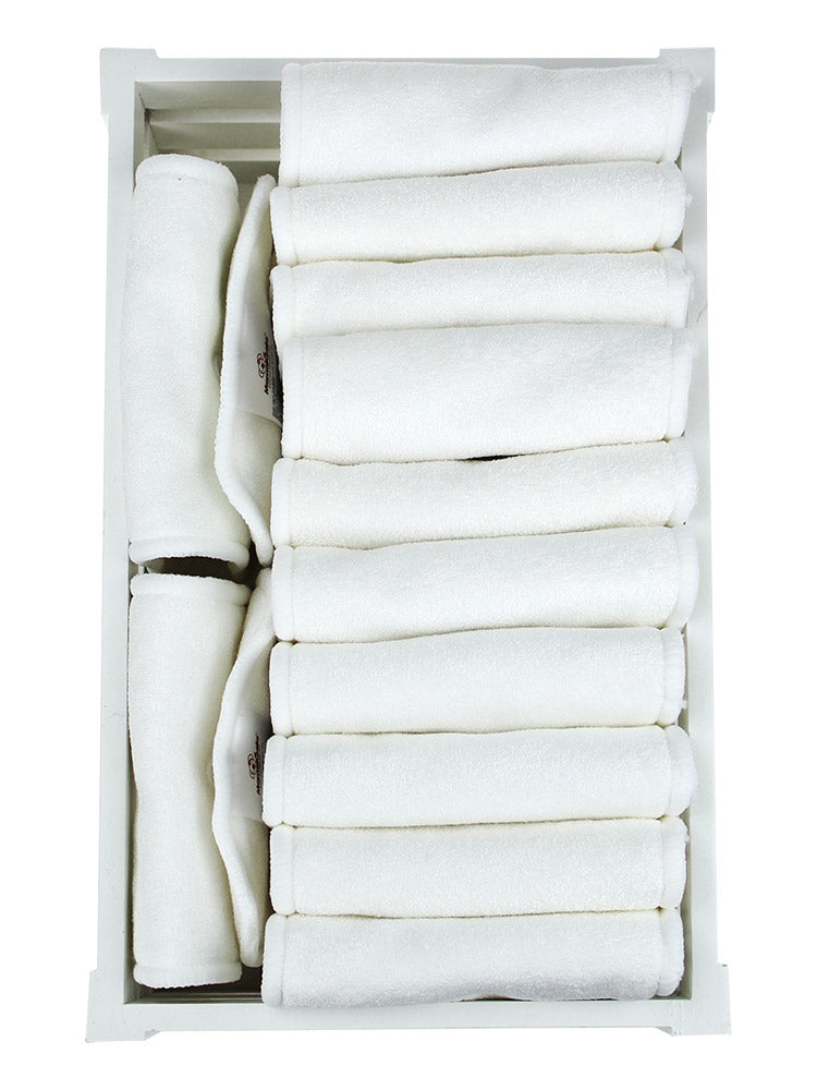 4-Layer Bamboo Microfiber Cloth Diaper Insert with Snaps – Mama Koala